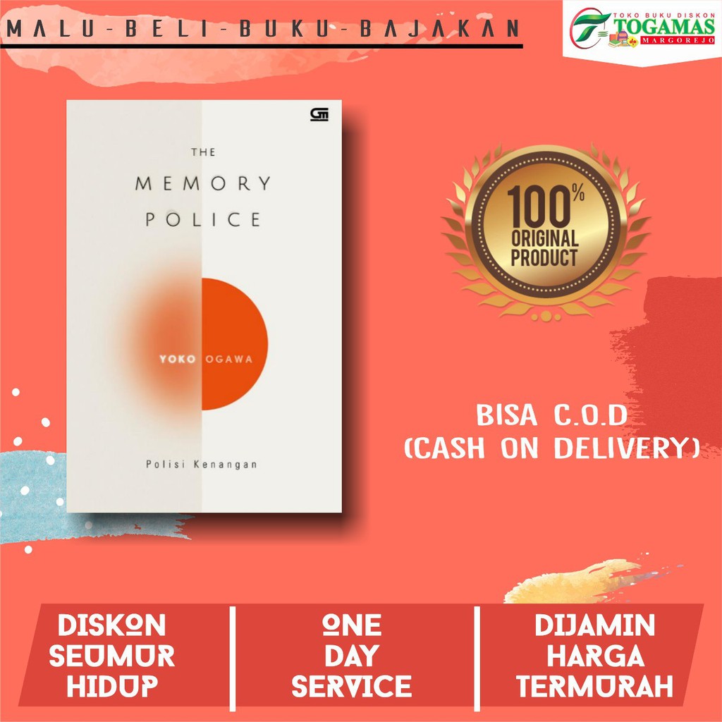 Jual THE MEMORY POLICE ( POLISI KENANGAN ) KARYA YOKO OGAWA | Shopee ...