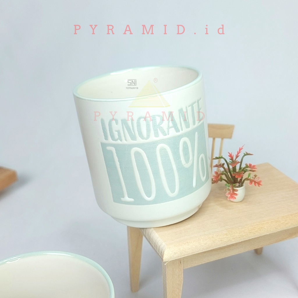 Jual PYRAMID | GELAS TEH | 150 ml | Gelas ocha keramik | Tea Glass ...
