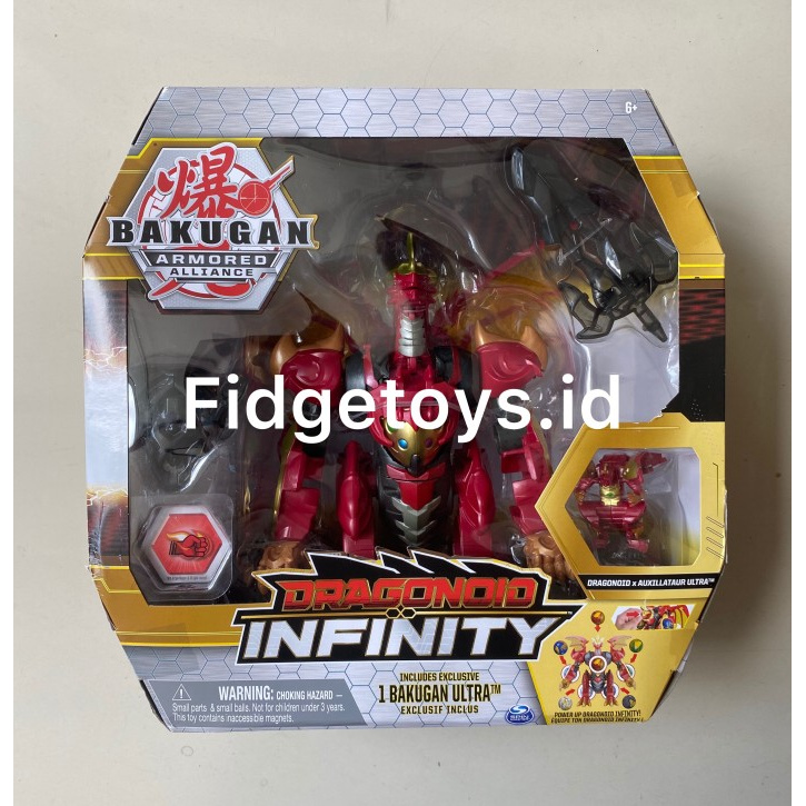 Jual Bakugan Dragonoid Infinity Transforming Figure with Accessories ...