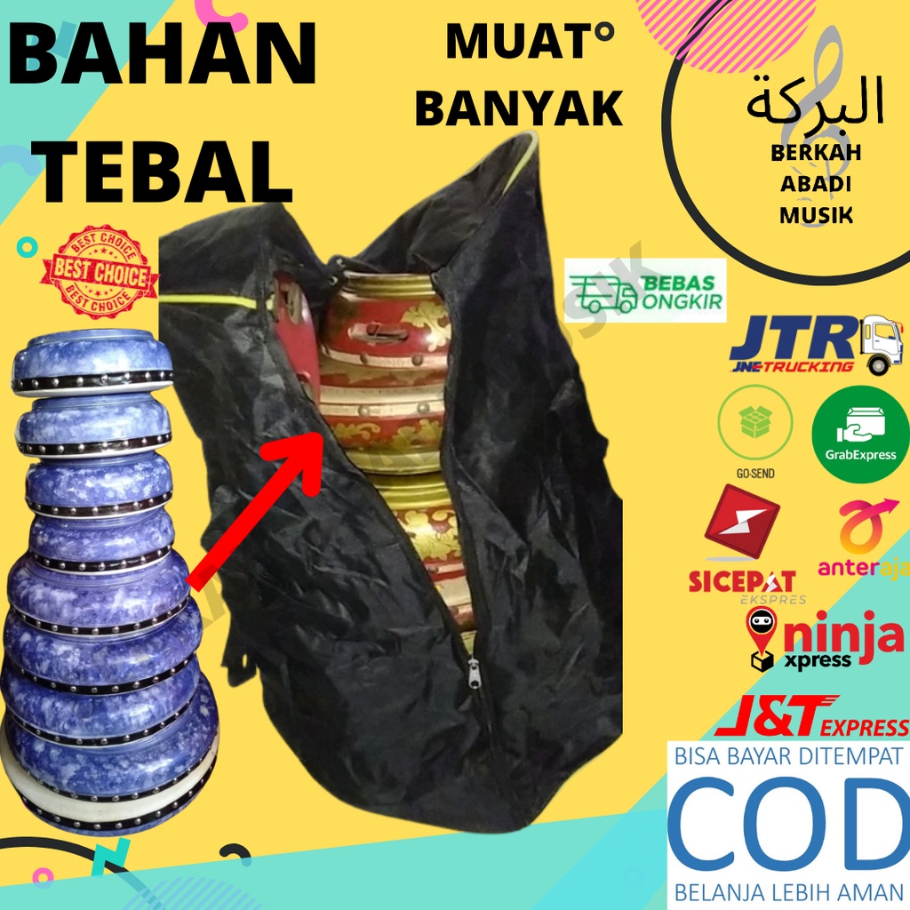 Jual Tas Bas Hadroh Tas Rebana isi 10 Tas HAdroh isi Sepuluh Tas ...