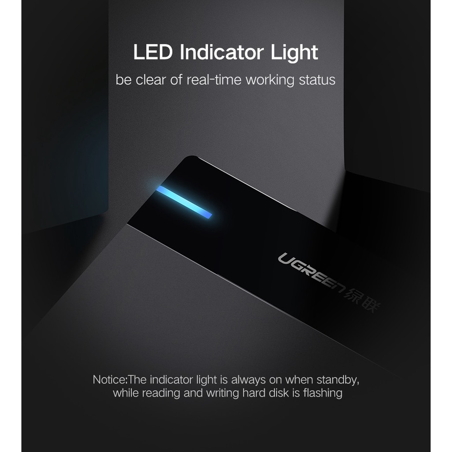 Jual HDD Enclosure Case 3.5 Inch USB 3.0 UGREEN 50422 | Shopee Indonesia
