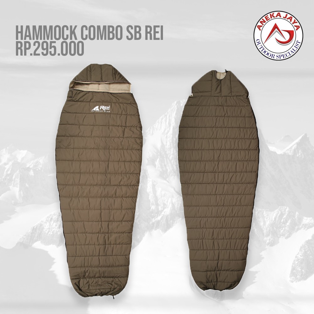 Jual HAMMOCK COMBO SLEEPING BAG REI | Shopee Indonesia