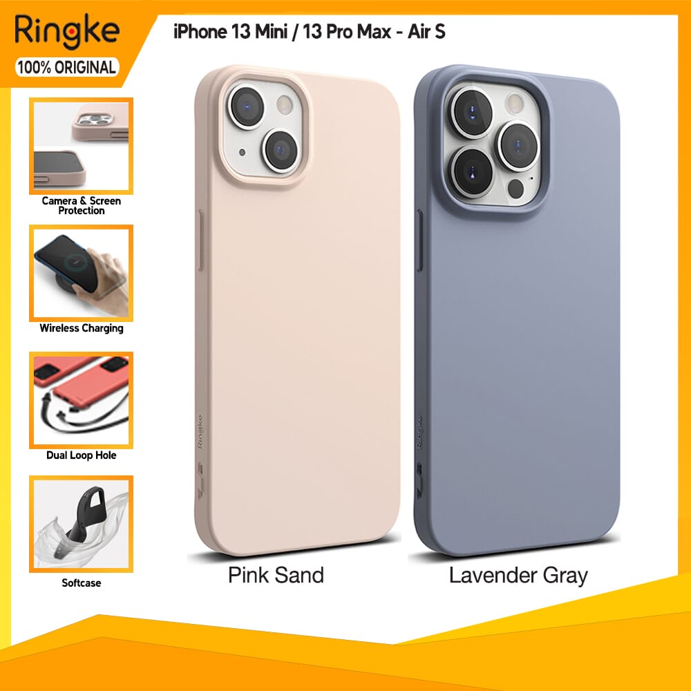 Jual Ringke iPhone 13 mini 13 Pro Max Air S Casing Anti Crack Softcase ...