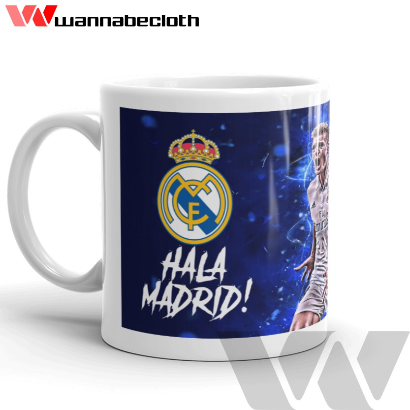 Jual Mug Real Madrid Gelas Real Madrid Cetak Mug Custom Cangkir Kado ...