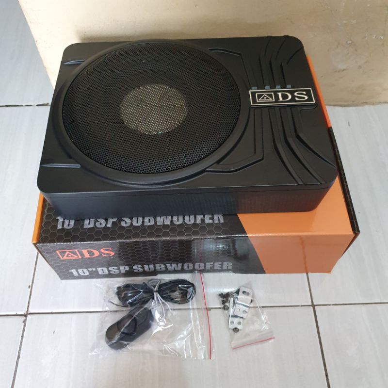 Jual Subwoofer kolong ADS AD-1038 DSP 10 inch Subwoofer New Series ...