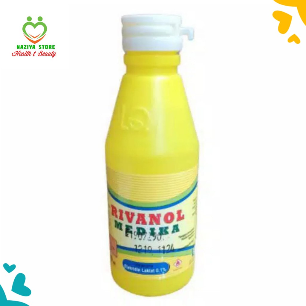 Jual RIVANOL Medika 100 ml Kompres Bengkak dan pembersih luka | Shopee ...