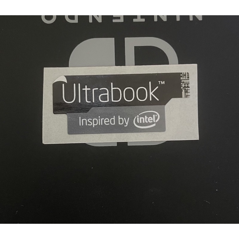 Jual Sticker stiker logo intel Ultrabook ori warna hitam | Shopee Indonesia