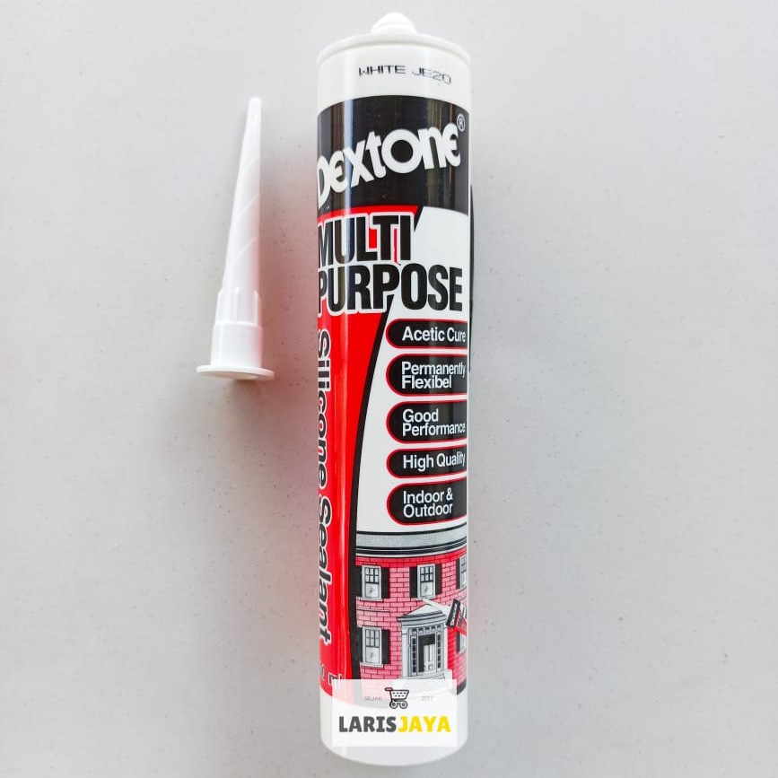 Jual LEM DEXTONE SILICONE SEALANT MULTI PURPOSE (ASAM) | Shopee Indonesia