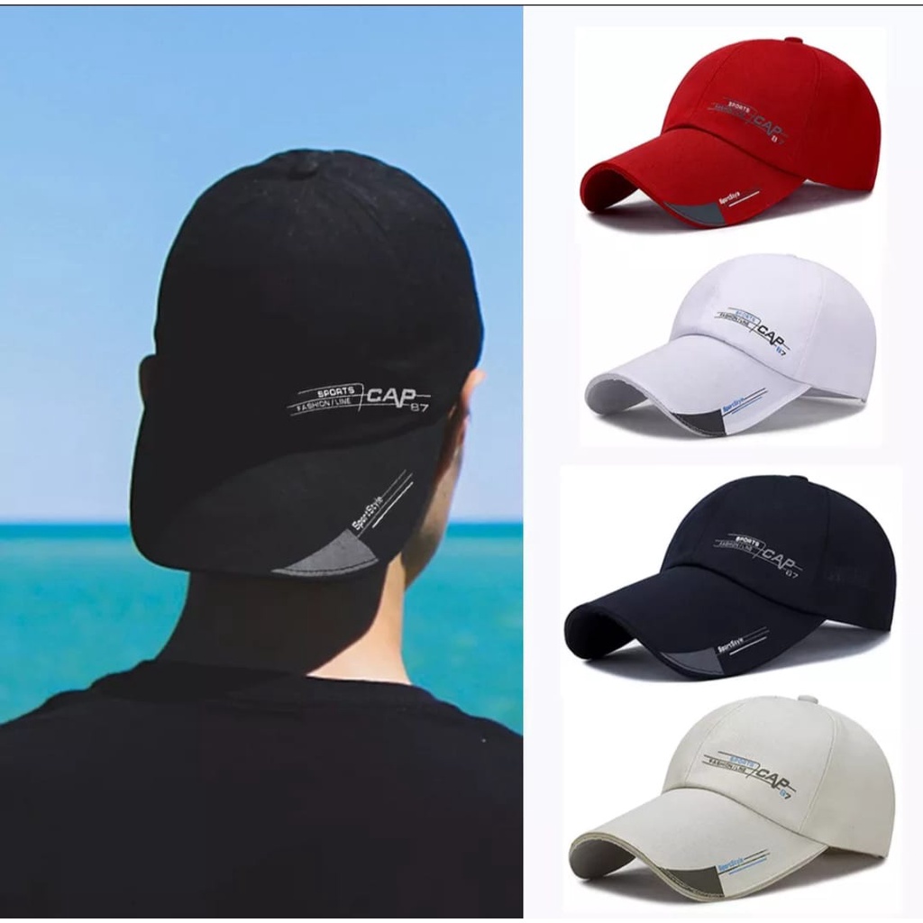 Jual Topi baseball pria distro sport cap 87 pria dewasa terbaru Trendy ...