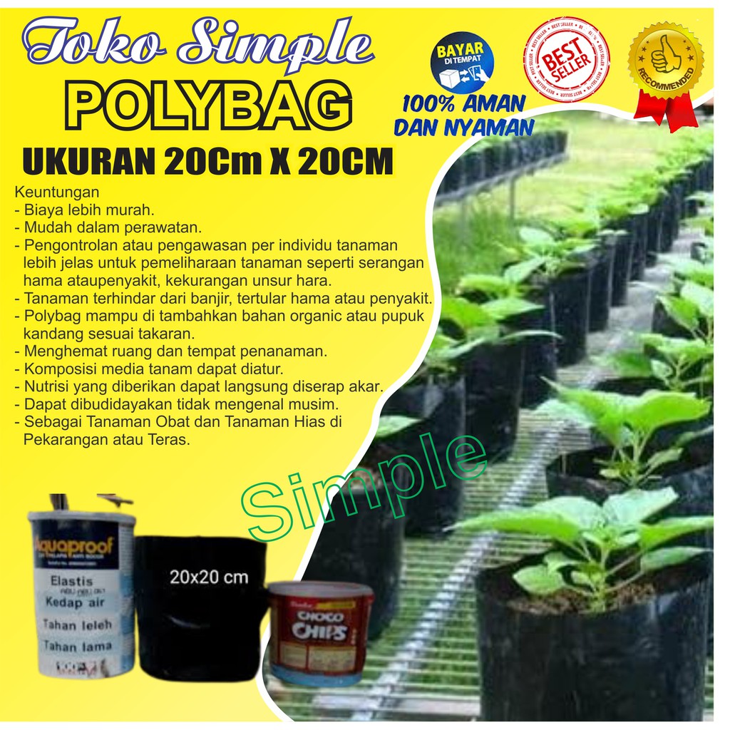 Jual POLIBEK I POLYBEK I POLYBEG I POLIBAG I POLYBAG TANAMAN POT SEMAI ...