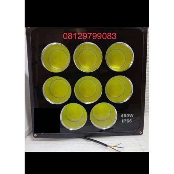 Jual lampu sorot led tembak 400w 400 watt reklame jalan tambang stadion lapangan parkiran ...