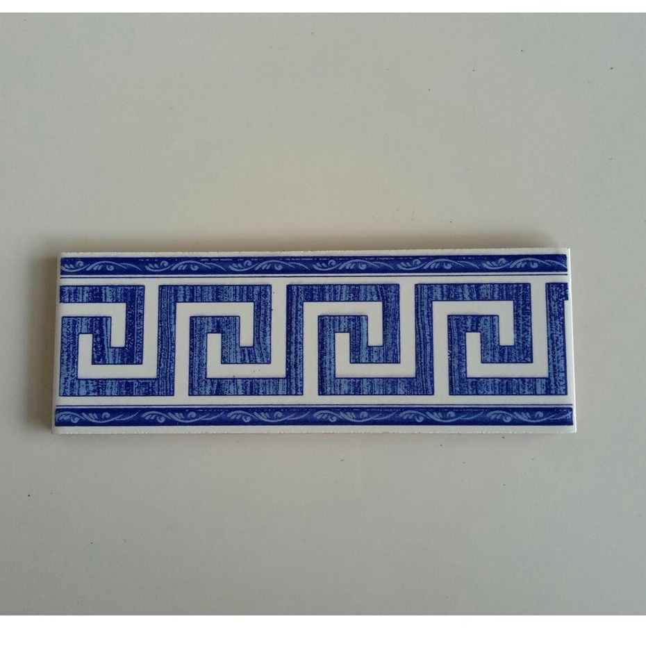 Jual List Keramik 20cm Motif Garis Zigzag / Lis / Listello | Shopee ...