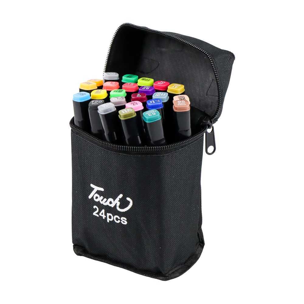 Jual Spidol Dual Side Fine Art Brush Art Marker Set | Shopee Indonesia