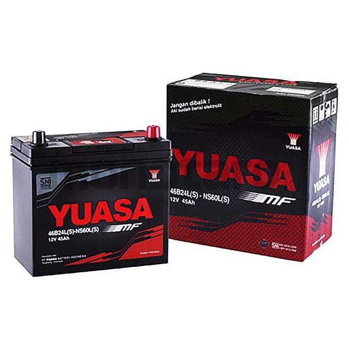 Jual Yuasa Aki Kering Mobil NS60LS MF | Shopee Indonesia