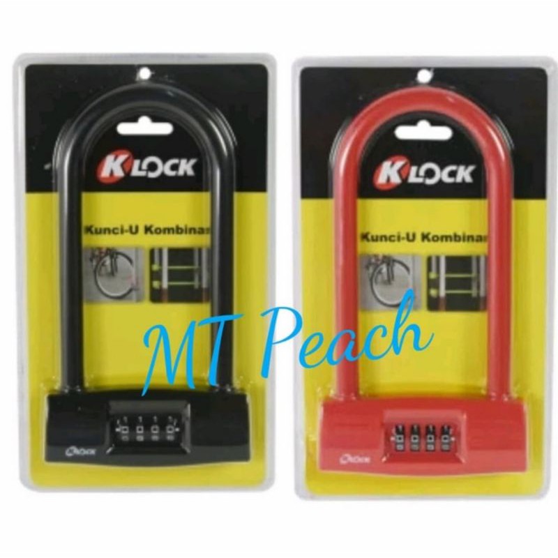 Jual K-LOCK GEMBOK KOMBINASI KUNCI-U 300MM | Shopee Indonesia