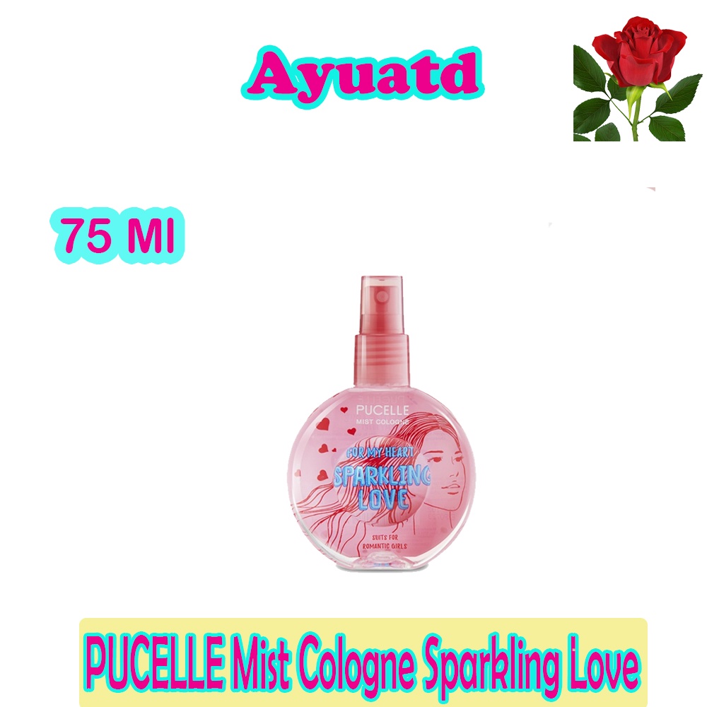 Jual PUCELLE Mist Cologne Sparkling Love For My Heart 75ml | Shopee ...