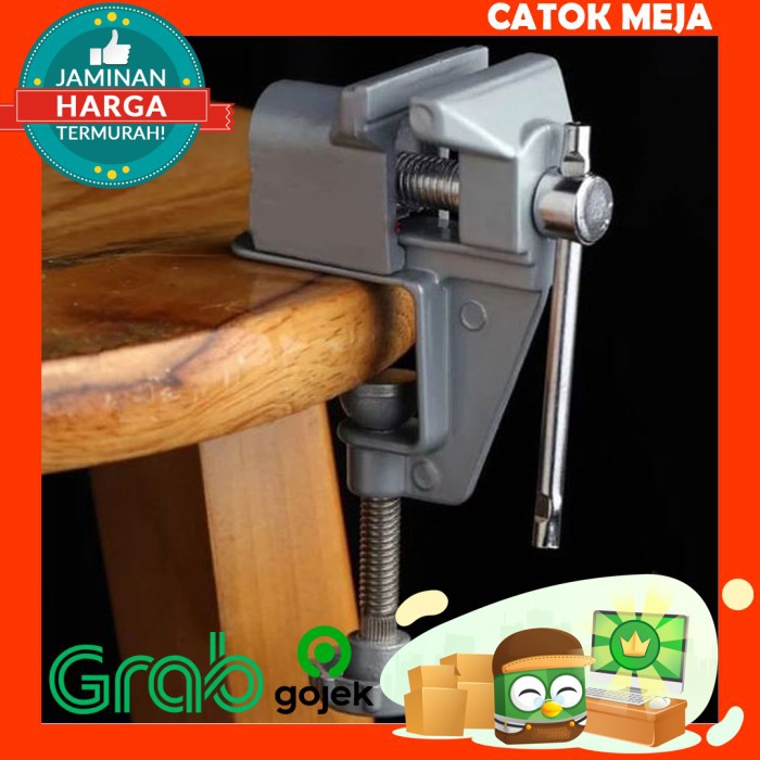 Jual Klem Meja Mini Catok Meja Bench Vise Clamp Ragum Kecil Penjepit ...