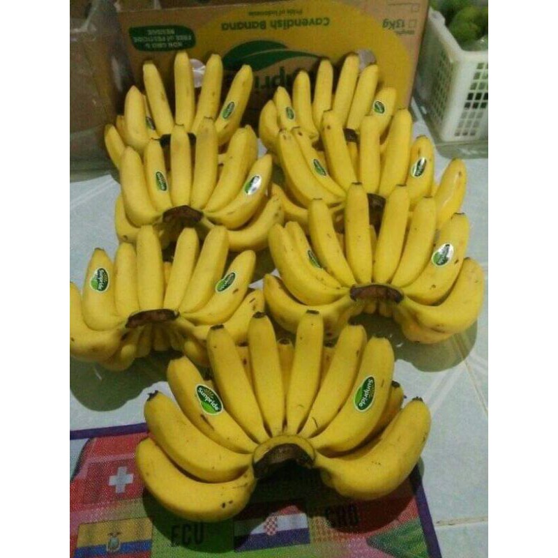 Jual Pisang Sunpride Grade A per box 13 kg | Shopee Indonesia