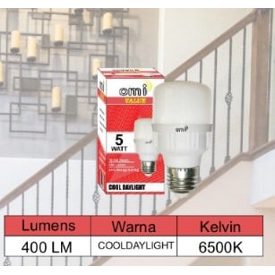 Jual Lampu LED Tabung Kapsul PIOLINE ALPHA/ OMI 3 5 7 9 10 15 20 30 ...