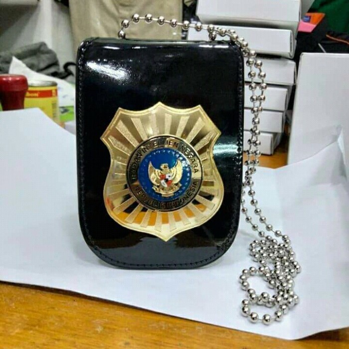Jual Spesial Name Tag Card Kalung Lencana Bin (Glossy) Bagus | Shopee ...