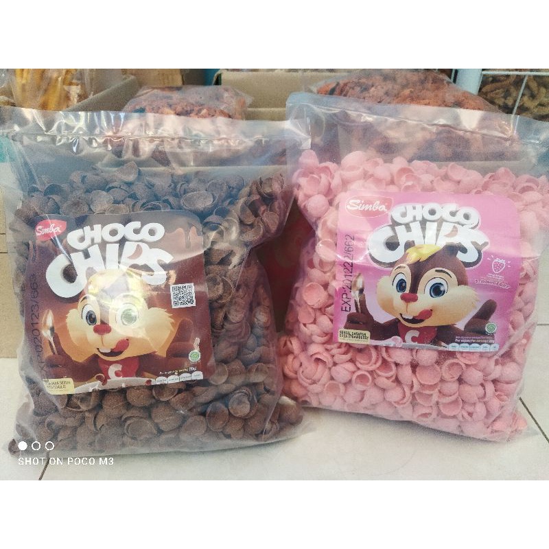 Jual SIMBA CHOCO CHIPS COKLAT/ RASA STRAWBERRY | Shopee Indonesia