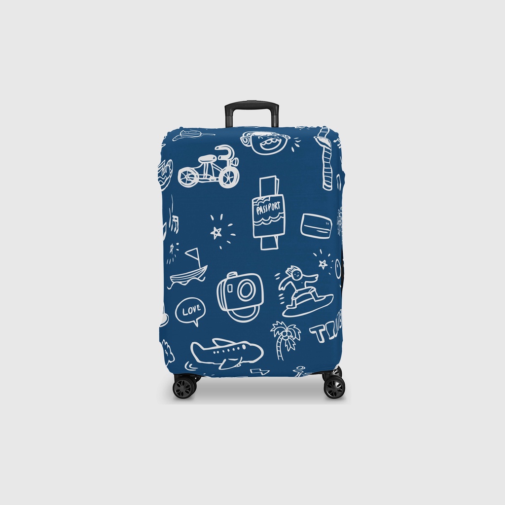 Jual Luggage Cover Custom | Cetak Sarung Koper | Cover Tas Koper ...