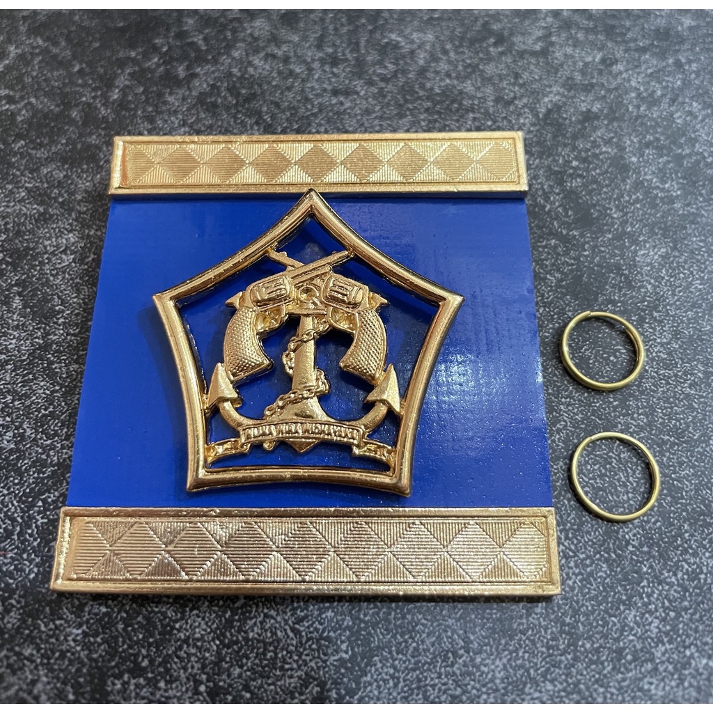 Jual Emblem POMAL - Emblem Baret Police Militer Angkatan Laut -Emblem ...