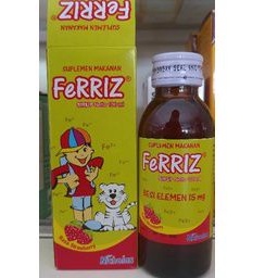 Jual FERRIZ SYRUP / SUPLEMEN MAKAN & ZAT BESI | Shopee Indonesia