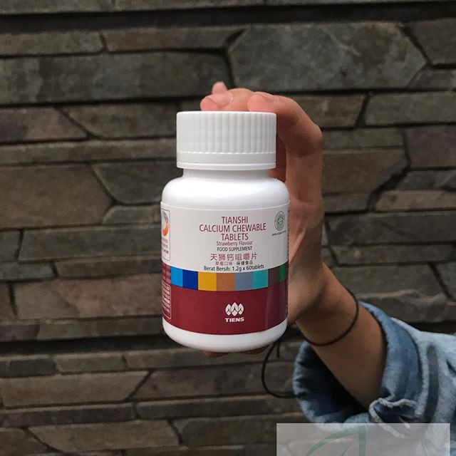 Jual Tiens / Tianshi Calcium Chewable Tablets Isi 60 Tablet | Kalsium ...