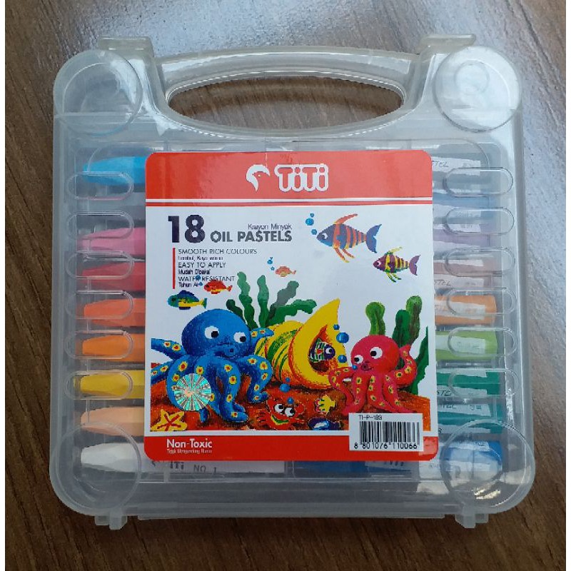 Jual Crayon tiiti 18 warna | Shopee Indonesia