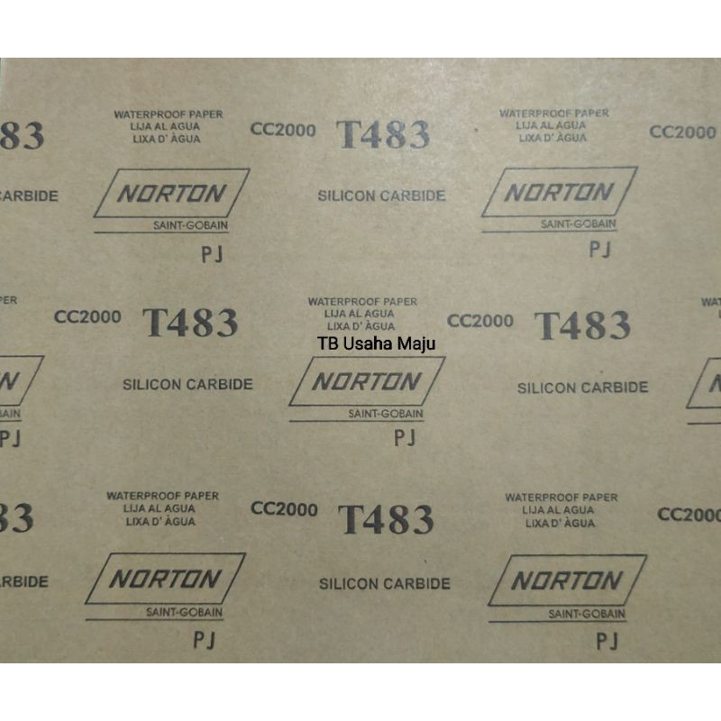 Jual Kertas Pasir / Kertas Gosok / Amplas Waterproof Ukuran #60 #80 ...