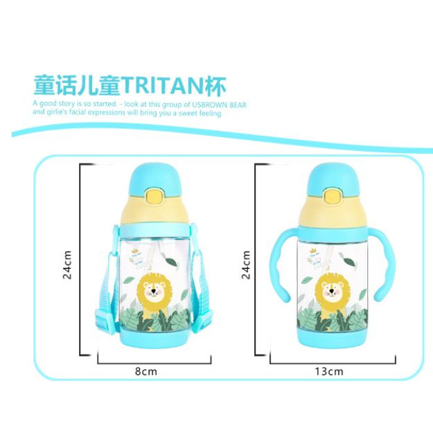 Jual s47dsu Botol Air Minum Plastik Anak Diller Tritan 100% Bpa Free ...