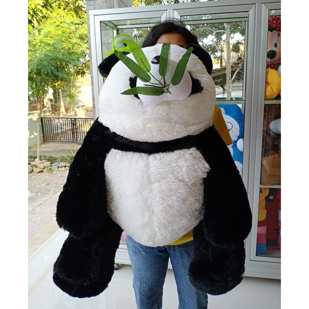 Jual Boneka Panda Duduk Makan Rumput Jumbo | Shopee Indonesia