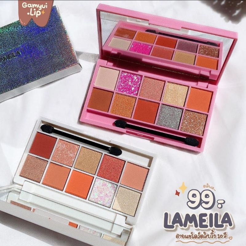Jual eyeshadow lameila crystal 10 warna | Shopee Indonesia