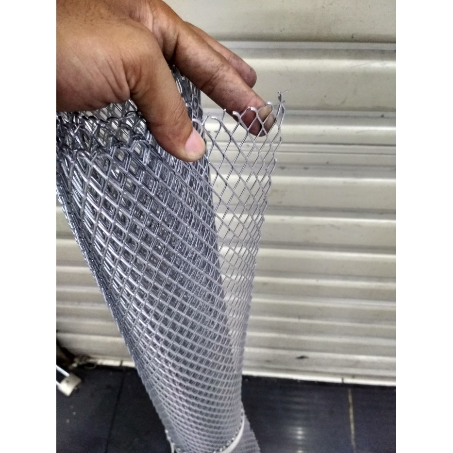 Jual Jaring kawat alumunium untuk grill atau pengaman radiator | Shopee ...