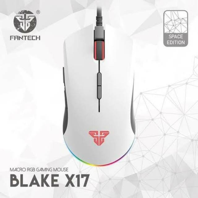 Jual Fantech X17 / X 17 BLAKE Space Edition Macro RGB Gaming Mouse ...