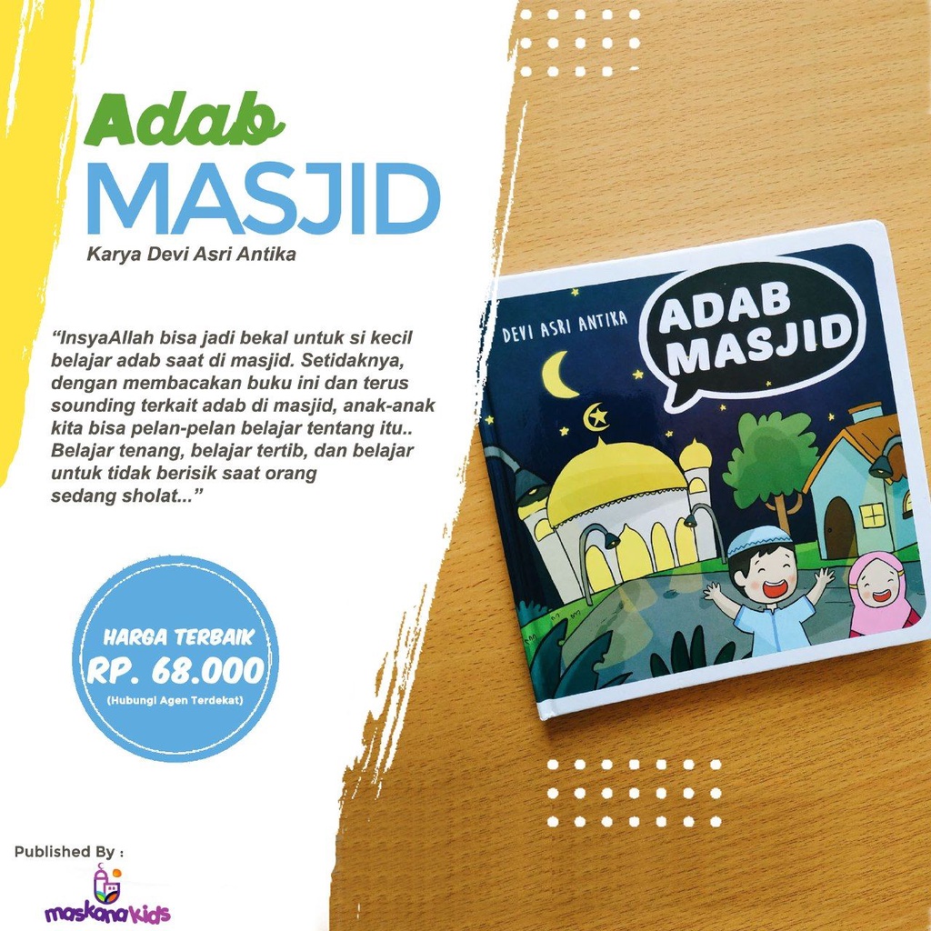 Jual Buku Adab Masjid Shopee Indonesia 