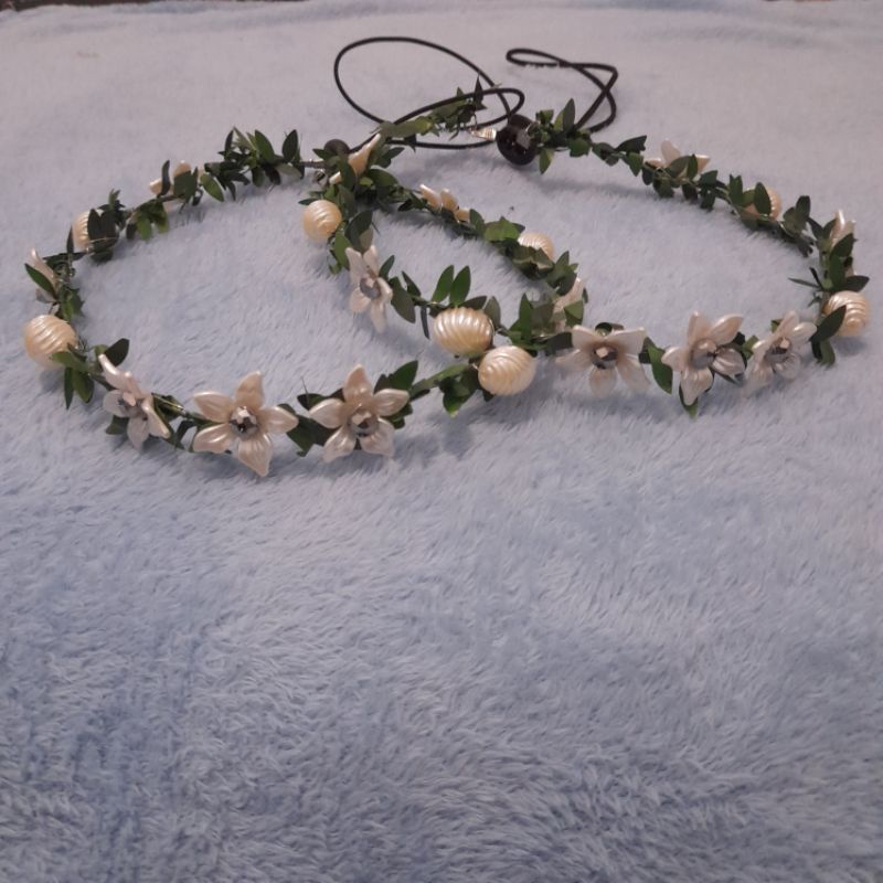 Jual TERMURAH FLOWER CROWN MAHKOTA BUNGA MELATI | BANDO MAHKOTA BUNGA ...