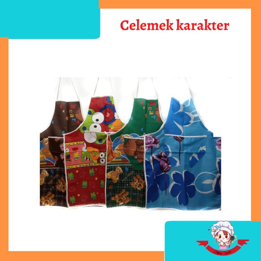 Jual CELEMEK KAIN CELEMEK DAPUR SUPER MURAH | Shopee Indonesia