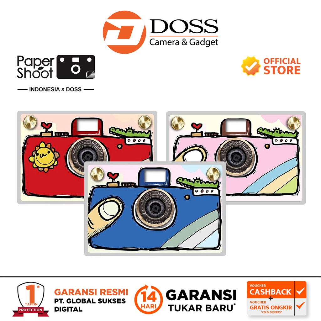 Jual Paper Shoot Paper Camera Hand Drawing Series | Shopee Indonesia