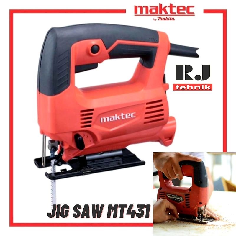 Jual Maktec MT431 Mesin Gergaji Triplek kayu Jig Saw | Shopee Indonesia