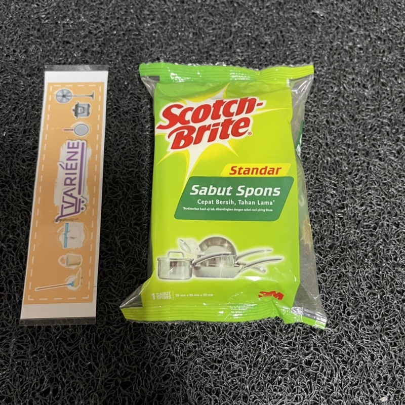 Jual 3M Scotch Brite Sabut Spons Cuci Piring / Spon Busa / Sponge Sabut ...