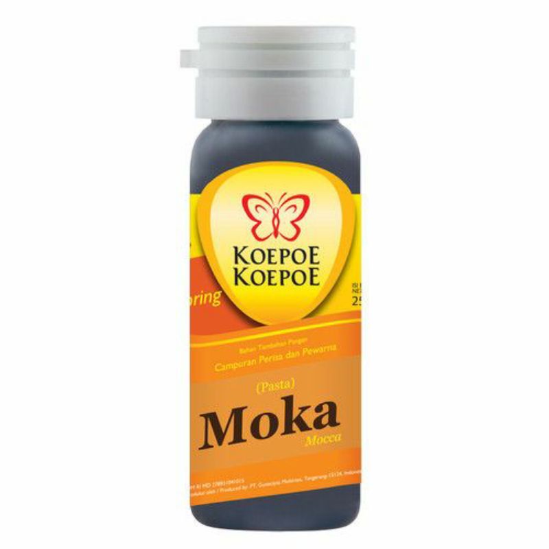 Jual Koepoe Koepoe PASTA MOKA 25gr - Perisa Makanan Minuman | Shopee ...