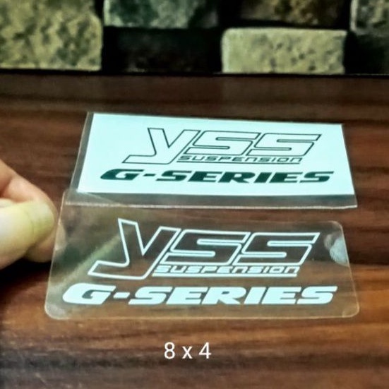 Jual STICKER YSS G-SERIES STICKER PRINCUT | Shopee Indonesia