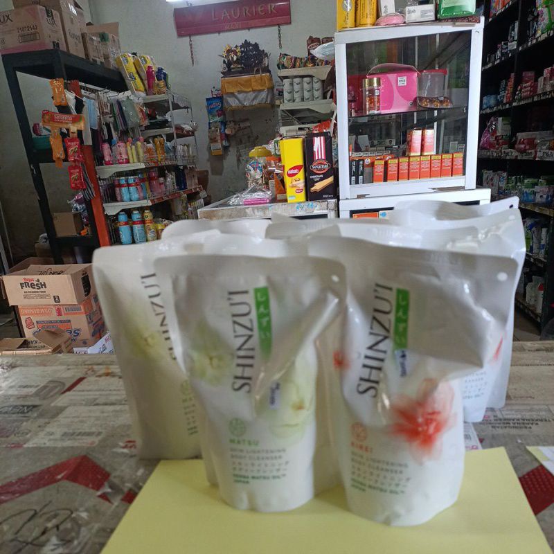 Jual Shinzui sabun cair body cleanser botol dan fefill | Shopee Indonesia