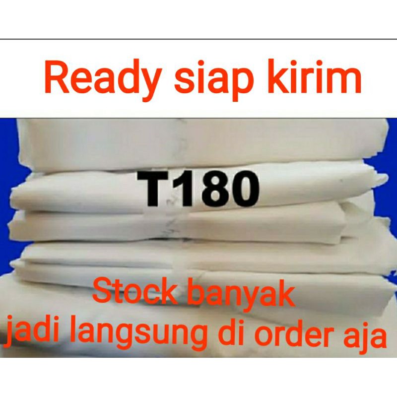 Jual T180 PUTIH Kain monyl screen sablon polyster T.180 ( LEBAR 130CM ...