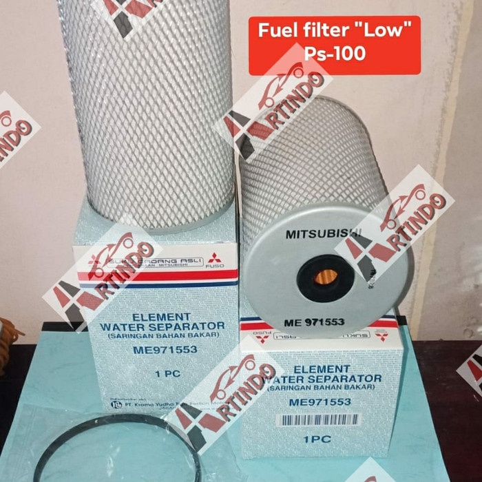 Jual filter solar bawah ps100 ps120 fuso fuel filter low ps120 ps100 ...