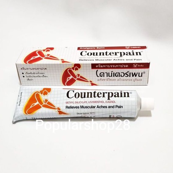 Jual Original Thailand Counterpain 120gr Analgesic Balm Balsem Nyeri ...