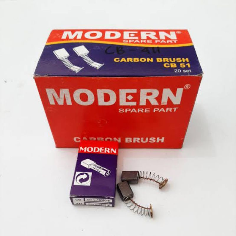 Jual Carbon Brush Modern 51 / 64 / 100 / 411 / 459 / 153 / Batu Arang ...
