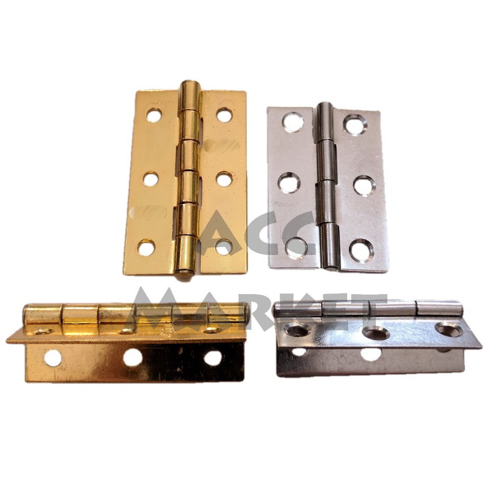 Jual Engsel Plat Chrom 2 Inch Pintu Rumah Jendela Lemari Kitchen Door ...